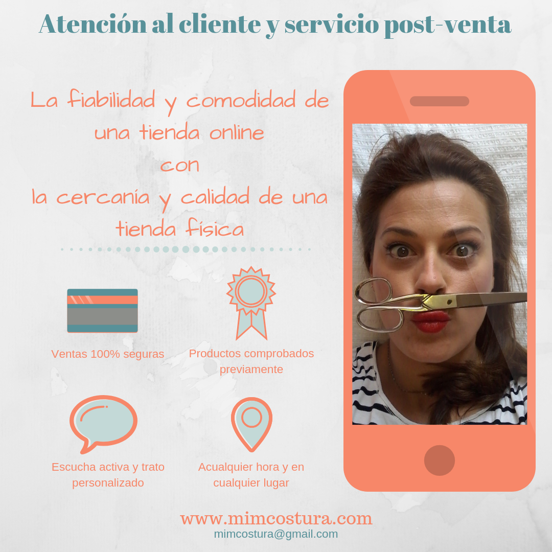 Atención al cliente y servicio post-venta ⋆ MiMcostura