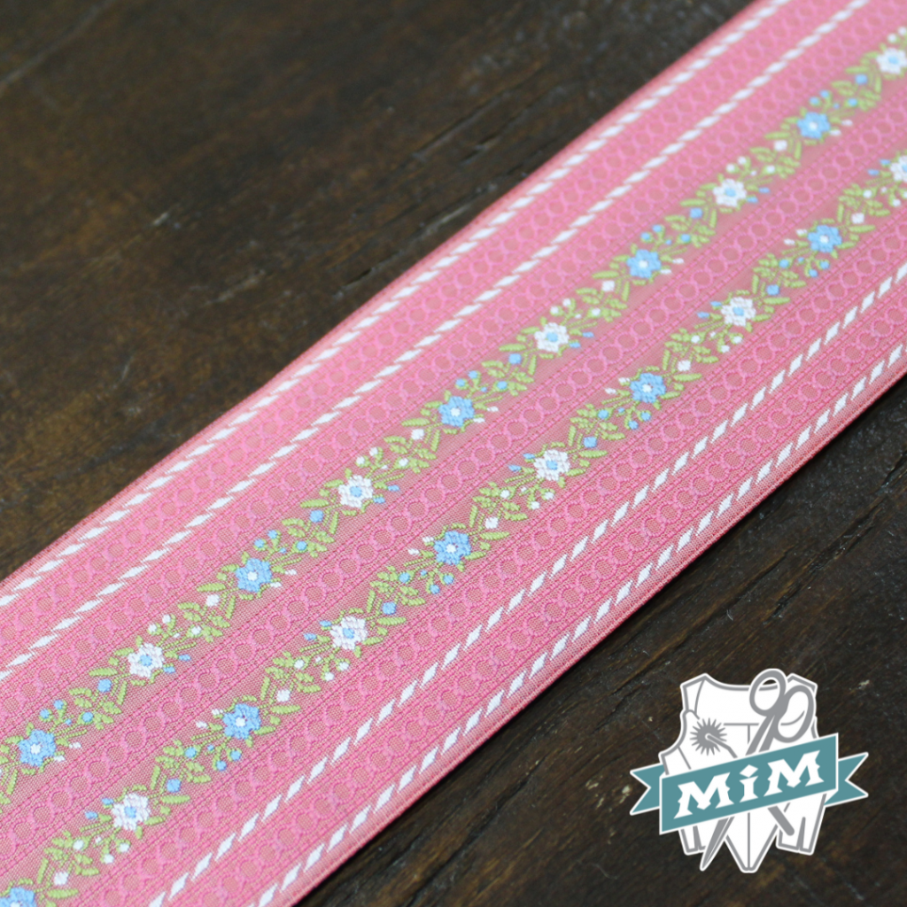 Cinta color rosa modelo "Ari" ⋆ MiMcostura
