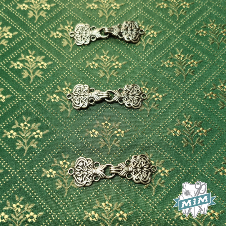 Alamar color plata vieja modelo (lluna) ⋆ MiMcostura